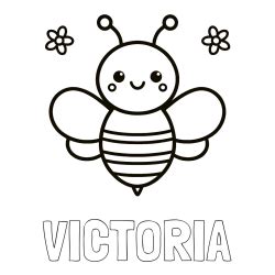 Victoria Coloring Page