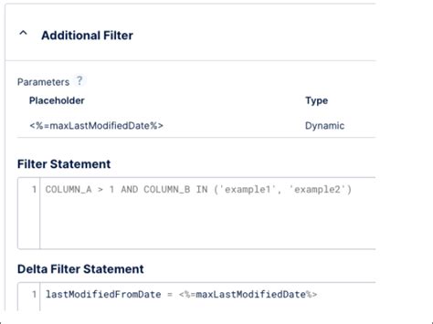 Configuring Request Parameters