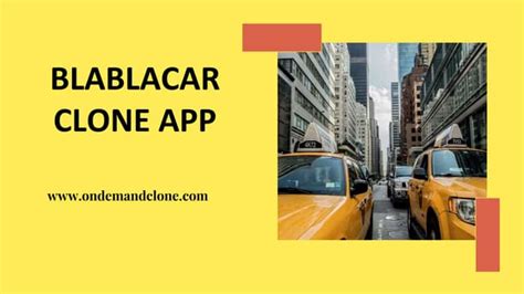 blablacar clone app pptx