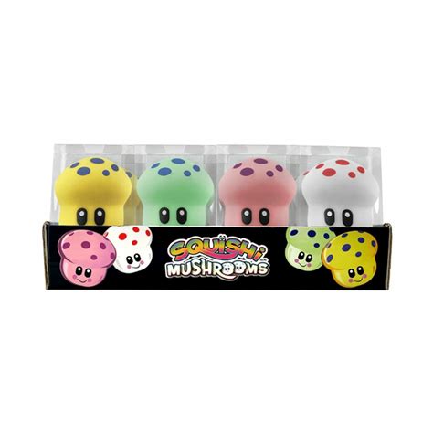 Incredible Novelties Squishi Mushrooms Squishable Fidget Toy 1 Each