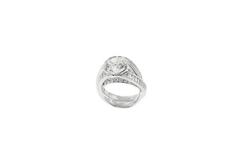 507 Carat Gia Certified Round Brilliant Diamond Engagement Ring At 1stdibs