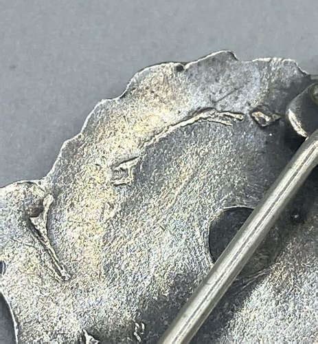 Ww2 Ministry Of Information Greek Censorship Silver Plate Badge