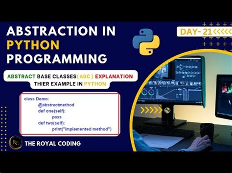 Abstraction in Python | Abstract Class & Abstract Method in Python ...