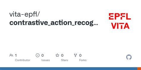 Github Vita Epflcontrastiveactionrecognrobust