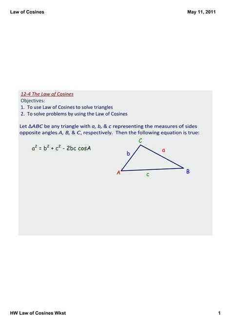 Trig 3 Notes Pdf