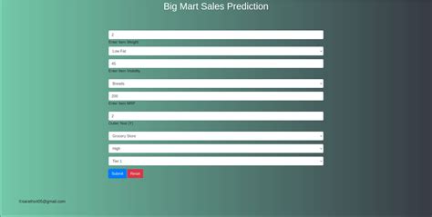 Github Sarathns05bigmartsalesprediction