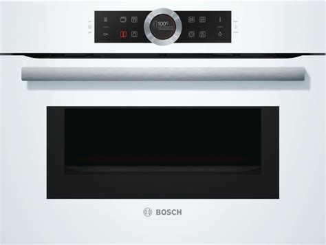 Духовой шкаф Электрический Bosch Serie 8 CMG633BW1 белый - купить с ...