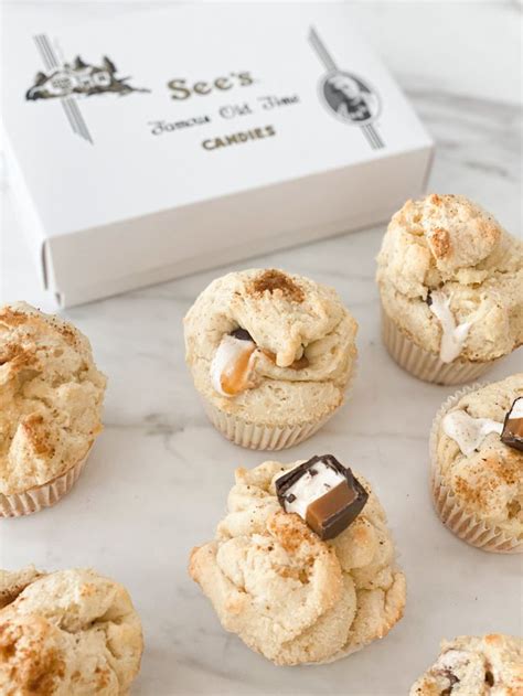 Scotchmallow Rolls Made With Sees Candies Scotchmallows Heart