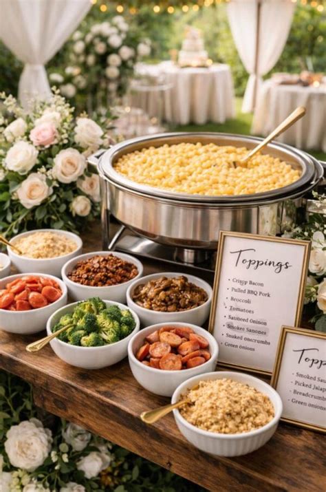 24 Mac And Cheese Bar Topping Ideas Guests Will Love