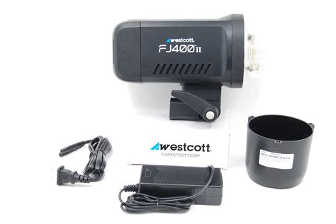 Used Westcott Fj400 Ii 400ws Touchscreen Strobe Flash With Fj Pro Ac