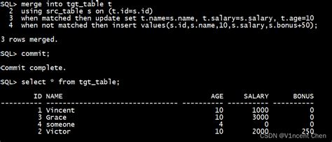 Oracle Merge Into语句(merge Into Statement) Csdn博客 Oracle Merge Into语句(merge Into Statement) Csdn博客