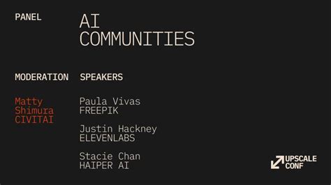 Matty Shimura On Linkedin Upscale Conf 2024―ai Communities Building Connections In The Ai Era