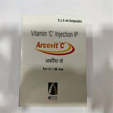 Arcovit C Vitamin C Injection Ip At Rs 100 Piece Vitamin C Injection