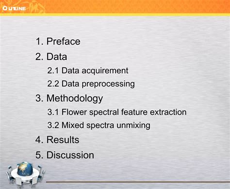 Flower Species Identification And Coverage Estimation Based On Hyperspectral Remote Sensing Datappt