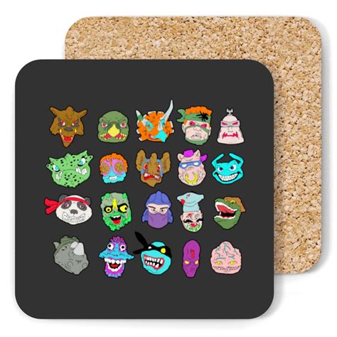 Tmnt Villains Coasters Sold By Tallulahnoonan Sku 105246762 50 Off Printerval