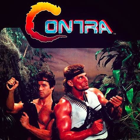 Contra Video Game Logo