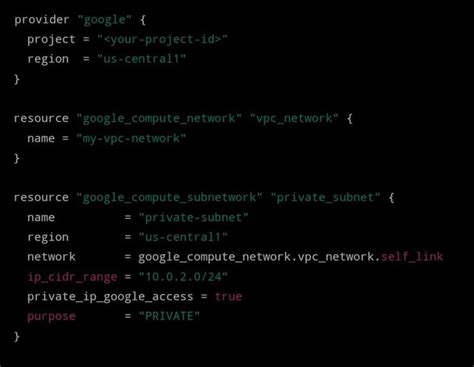 Terraform Gcp Resource Automation Geeksforgeeks