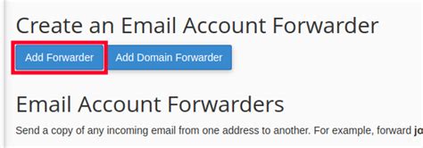 How To Setup An Email Forwarder Explained