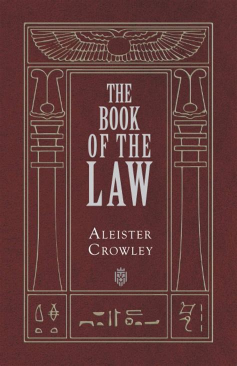 The Book Of The Law Crowley Aleister 9798721323706 Books