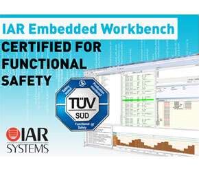 IAR Embedded Workbench Certified For Functional Safety Development Embedded