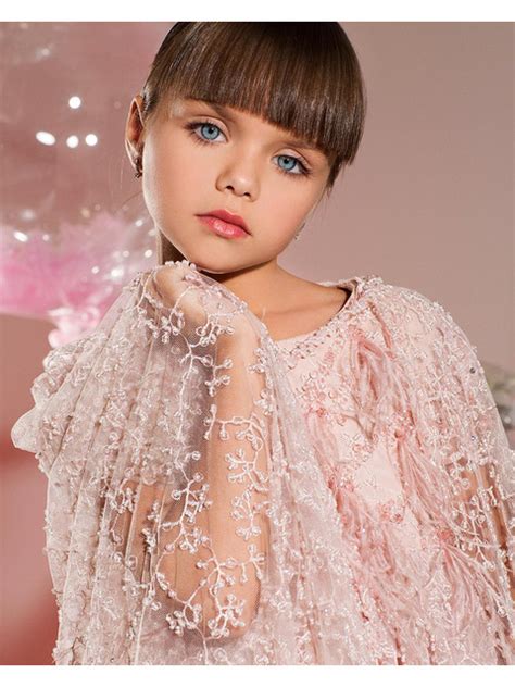 Как живет и как выглядит самая красивая девочка мира по версии Daily Mail Анастасия Князева