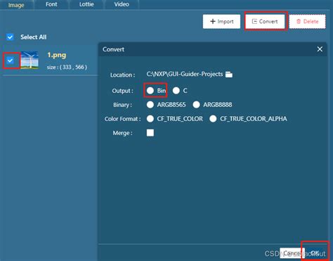 lvgl学习 2 ：图片的转换和显示 ui tilblackout gitcode 开源社区