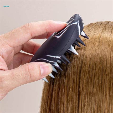 Hair Scalp Massager Soft Pins Silicone Scalp Brushes For Bath Dorm