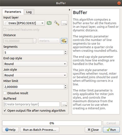 buffer making circles of specific diameter from attribute in point