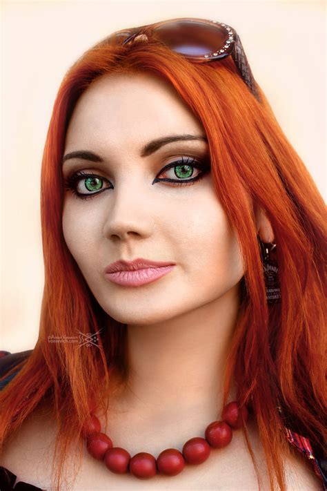 Portrait Of A Redhead Anton Voraevich