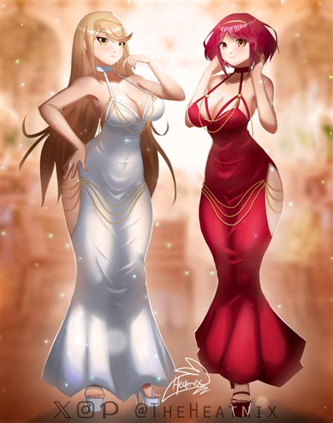 Theheatnix Mythra Xenoblade Pyra Xenoblade Xenoblade Chronicles