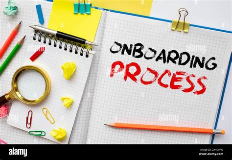 Word Writing Text Onboarding Business Concept For Action Process Of