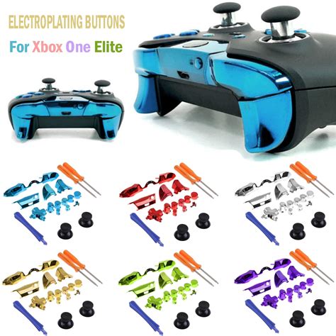 Game Controller Replacement Bumper LB RB Trigger Buttons Part Repair Accessory Kit Buttons Set ...