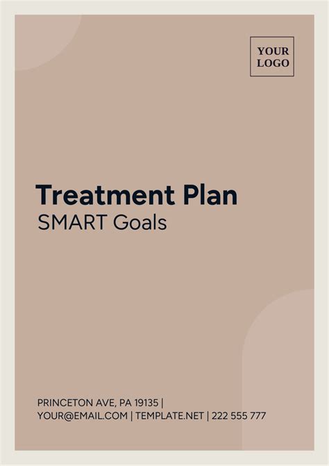 Free Treatment Plan Smart Goals Template To Edit Online