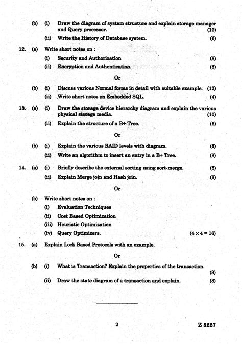 Little Drops 1st Sem Mca Anna University Model Question Paper