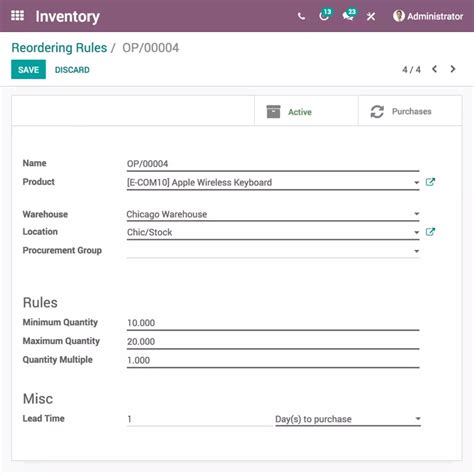 Odoo Inventory Control Software Solutions Corbissoft