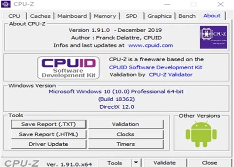 Cpu Z Windows 10 64 Bit Lasopaminder