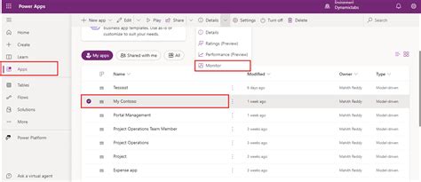 In The Web Page That Opens Select Play Model Driven App To Open Your App