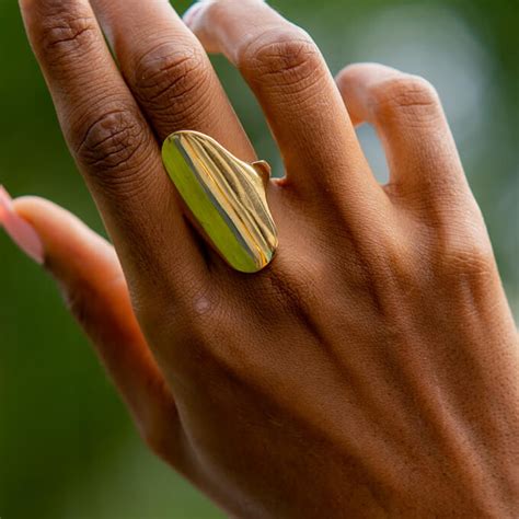 Brass Ring Afrotide Crafts