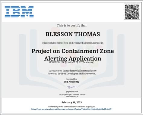 Blesson Thomas On Linkedin Naalaiyathiran Annauniversity Ibm Cloudcomputing