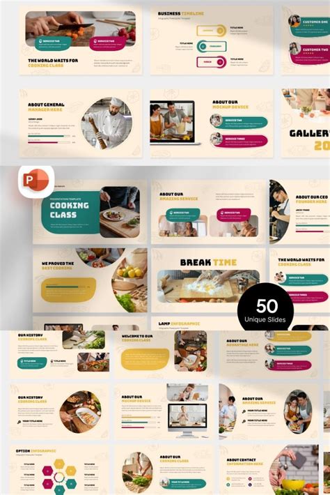 Cooking Class Presentation Template