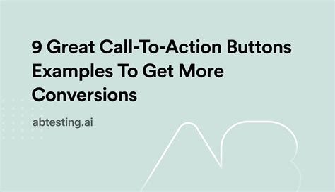 9 great call to action buttons examples to get more conversions