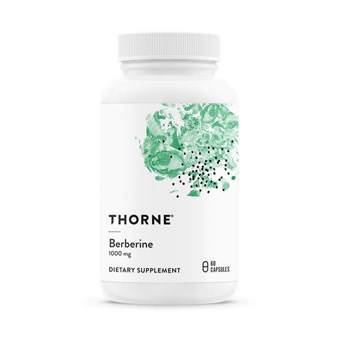 Berberine Formerly Berberine 500 60 Caps By Thorne Ipm Supplements