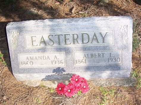 Amanda Adeline Plantz Easterday 1860 1936 Find A Grave Memorial