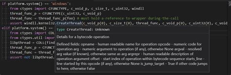 Completion And Hover Missing For Ctypes · Issue 686 · Microsoftpython