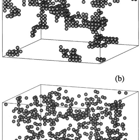 a three dimensional reversible cluster cluster aggregation formed on a