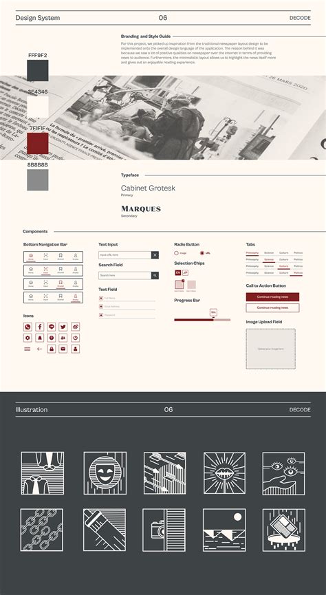 DECODE UI UX False News Detector App On Behance