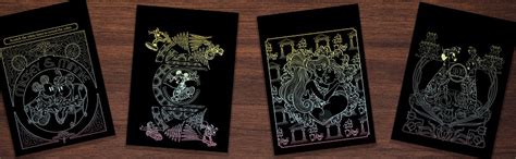 Disney Amazing Scratch Art With Scratch Tool And Coloring Pages 9781837717545