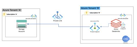 cross tenant connectivity between databricks and storage account using