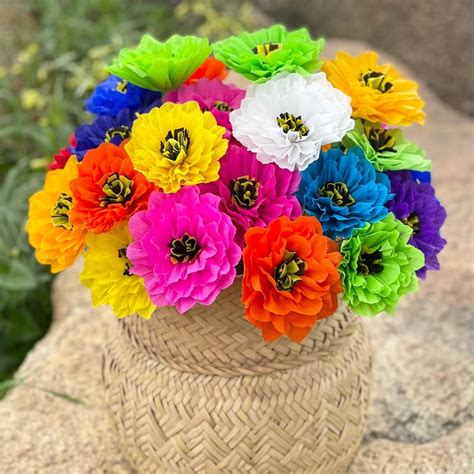 Mexican Paper Flowers Etsy