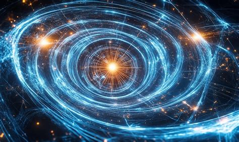 A Digital Art Of Quantum Computing Premium Ai Generated Image